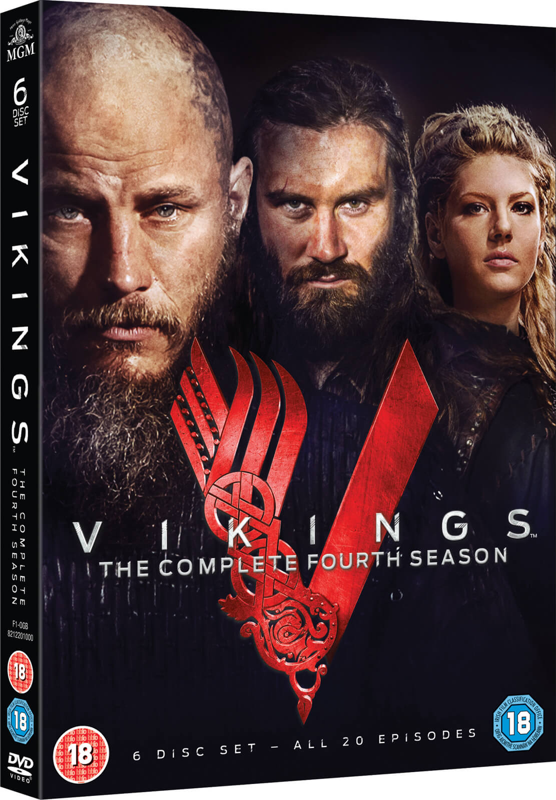 Vikings Complete Season 4 Blu Ray Zavvi