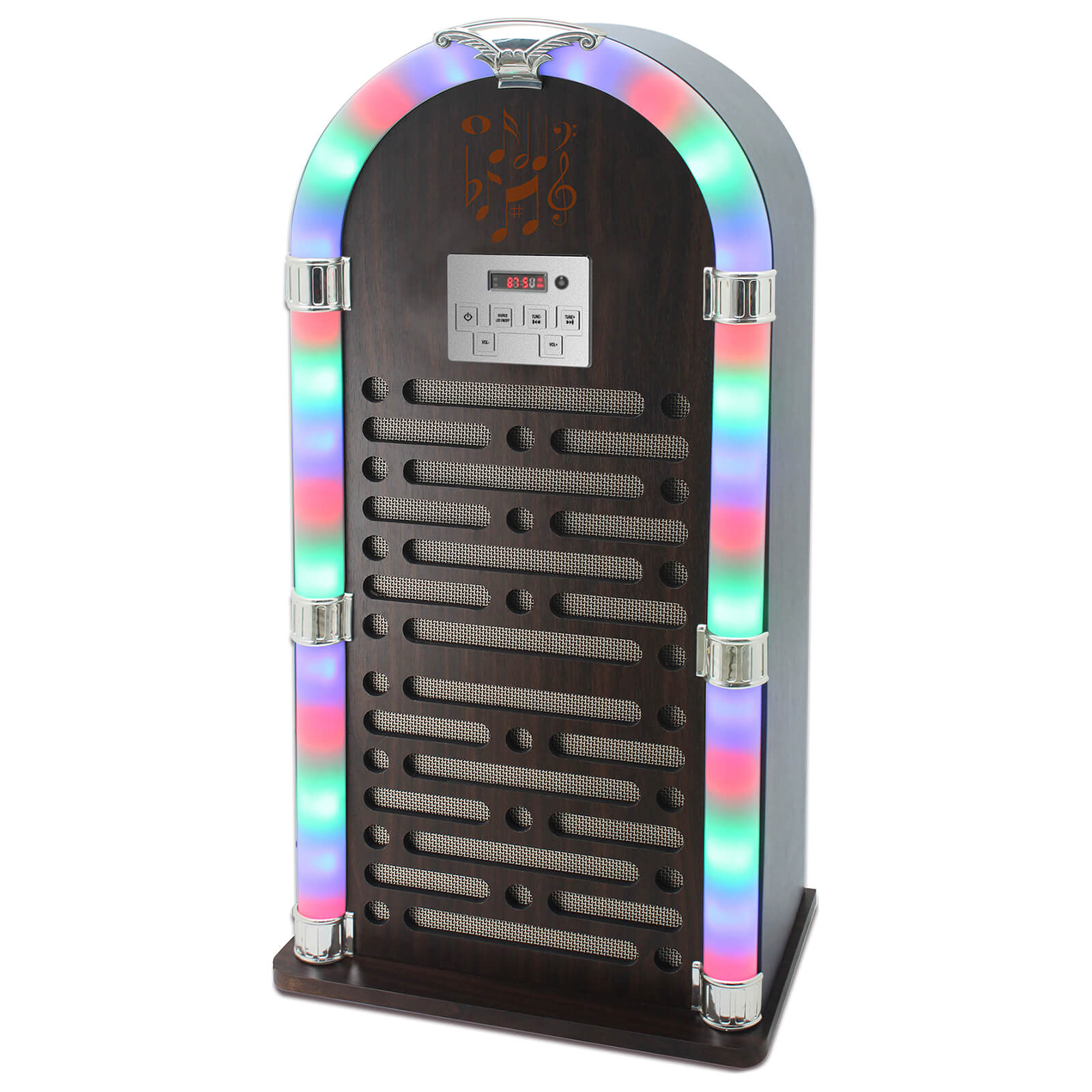 iTek Multi-Functional Bluetooth Jukebox with FM Radio and LED Display ...