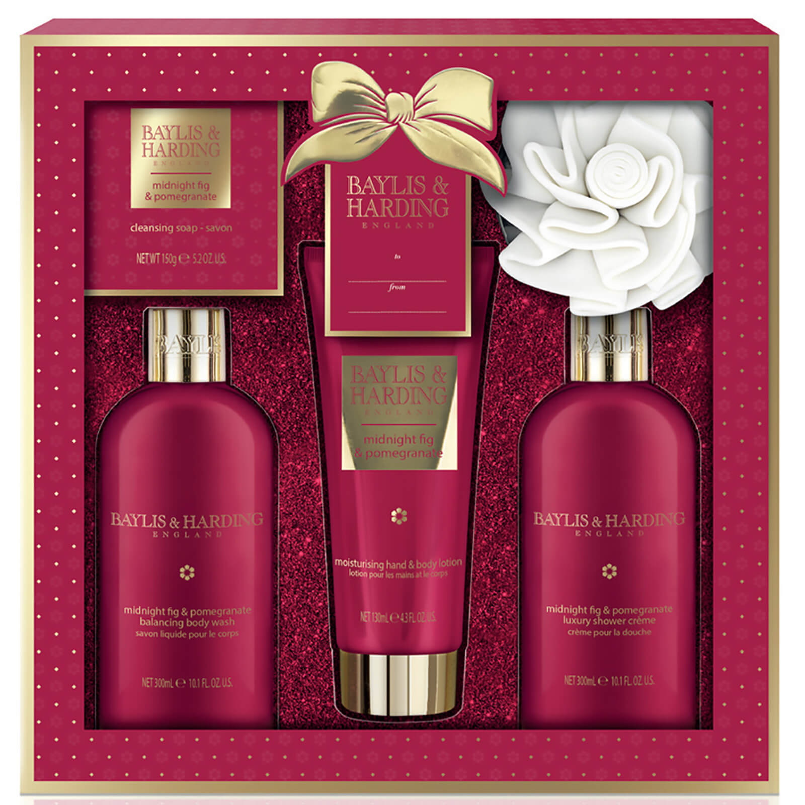 Baylis & Harding Midnight Fig and Pomegranate 5 Piece Set | IWOOT
