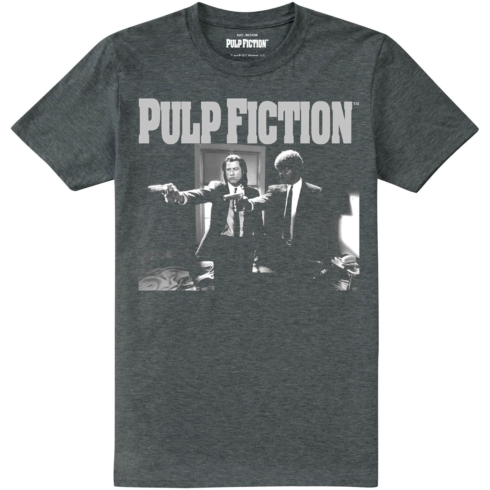 Pulp Fiction Men's Vengeance T-Shirt - Dark Heather Merchandise | Zavvi