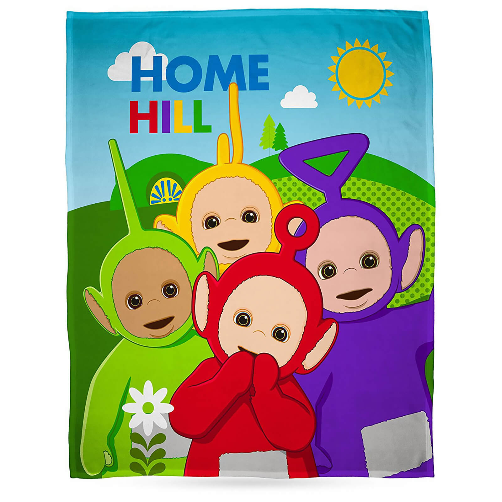 Teletubbies Playtime Fleece Blanket | IWOOT