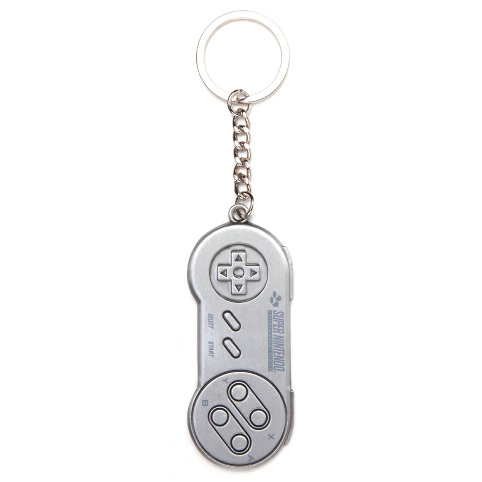 Super Nintendo Entertainment System - Controller Metal Keychain ...