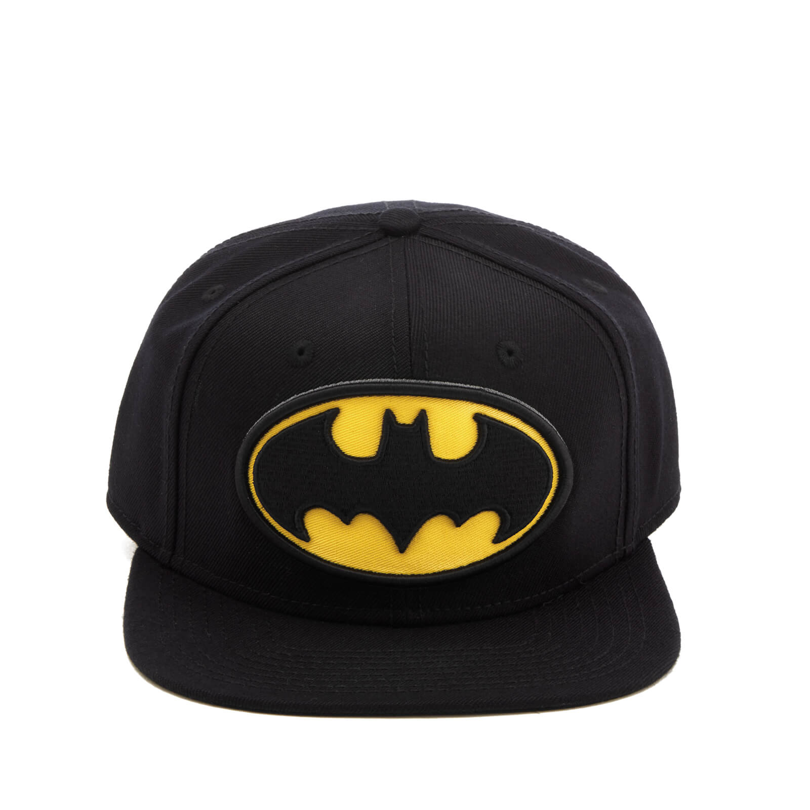 DC Comics Batman Men's Big Logo Snapback Cap - Black Merchandise | Zavvi