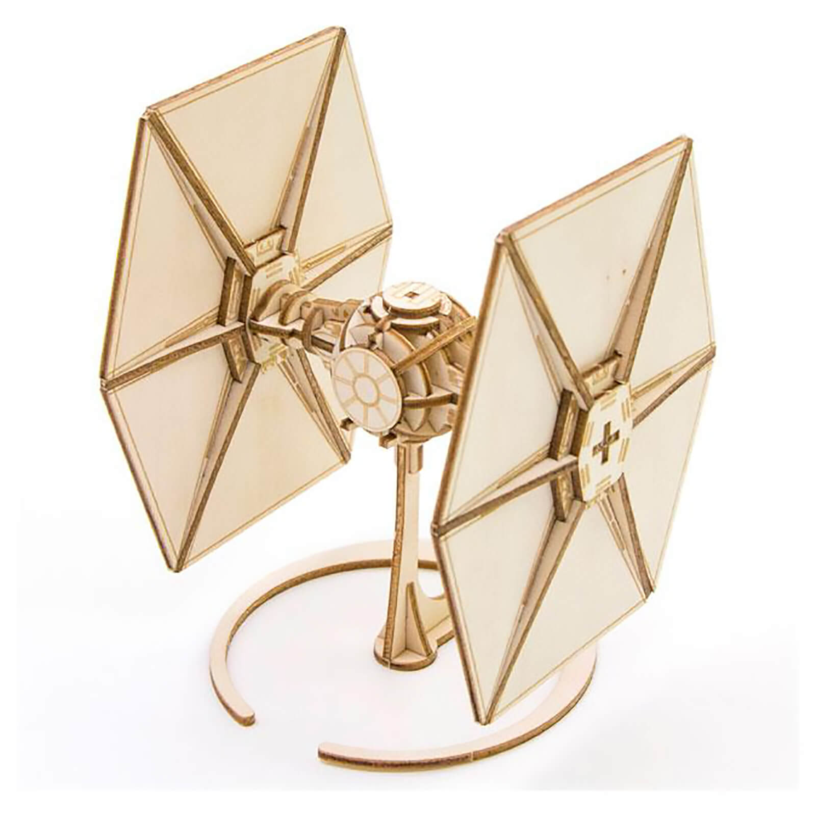 Incredibuilds Star Wars TIE Fighter 3D Wooden Model Kit Merchandise | Zavvi