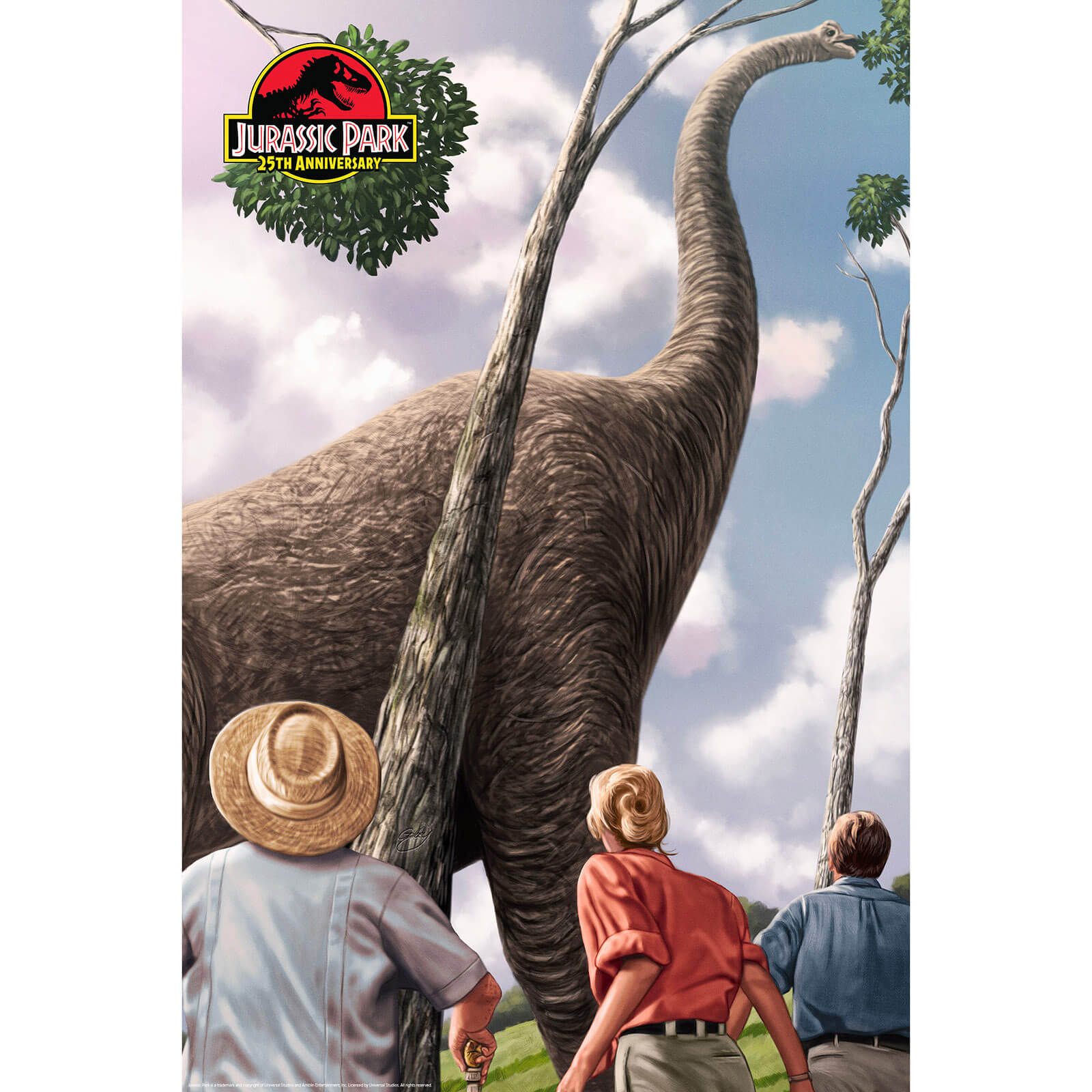 Jurassic Park 25th Anniversary Fine Art Giclee by Sam Gilbey - Zavvi ... Jurassic Park 25th Anniversary Fine Art Giclee by Sam Gilbey - Zavvi ...