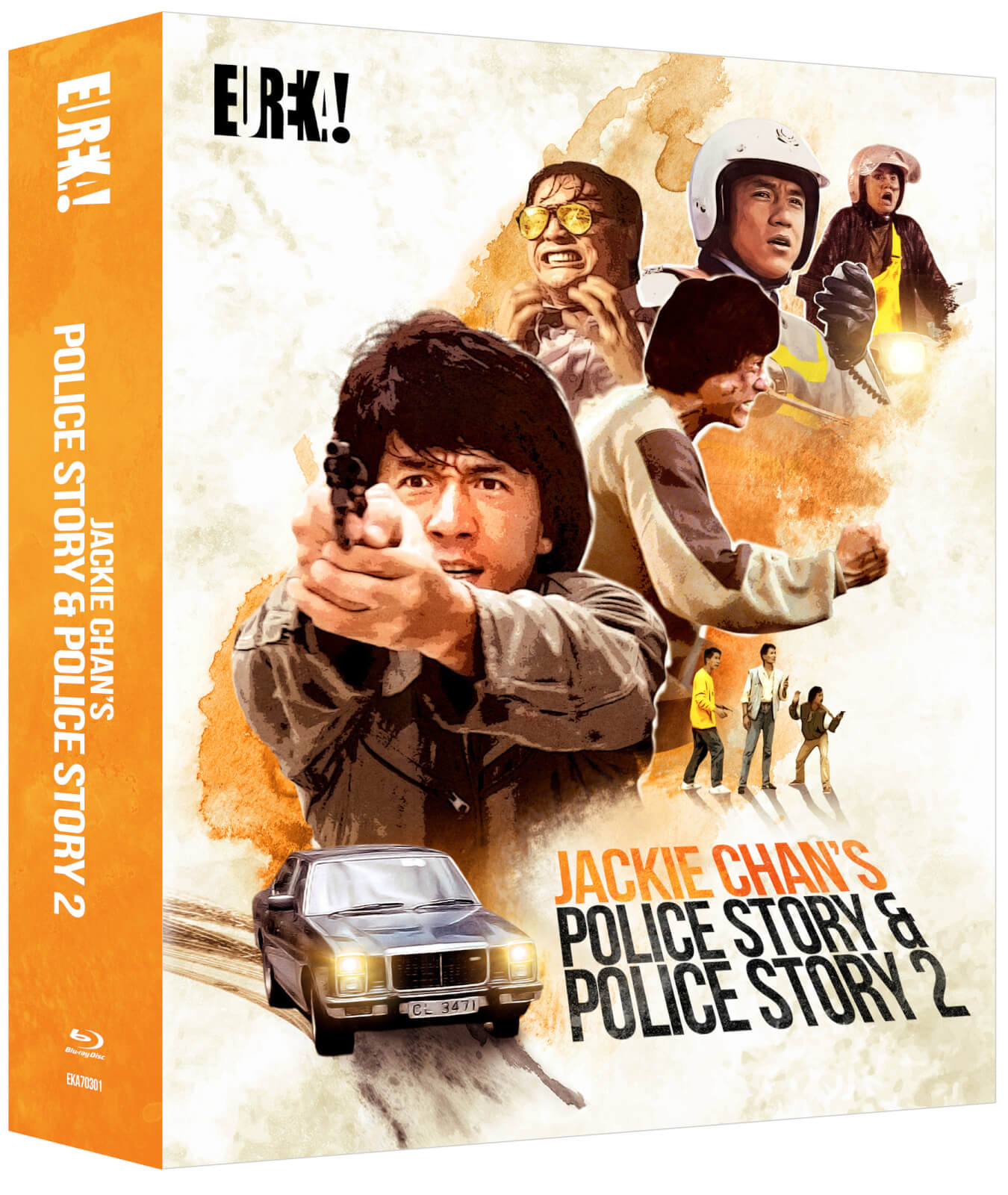 Jackie Chan's Police Story & Police Story 2 Blu-ray | Zavvi