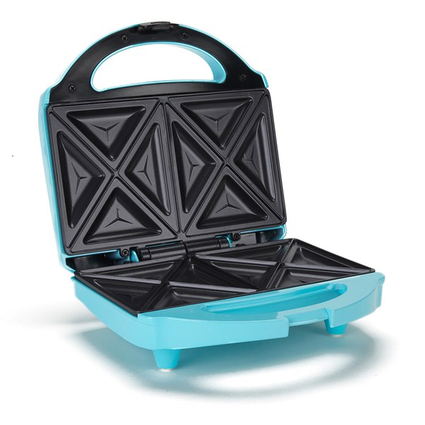 Gourmet Gadgetry Vintage Tea Party Mini Toasted Sandwich Maker - Blue ...