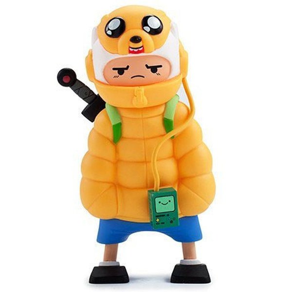 Kidrobot Adventure Time Puff Jake and Lil Finn Figure Merchandise ...