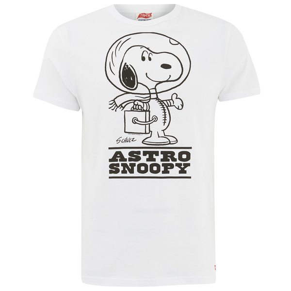 Tsptr Mens Astro Snoopy T Shirt White Free Uk Delivery Over £50