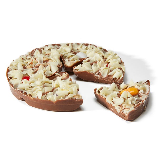 Gourmet Chocolate Pizza Co. Jelly Bean Jumble Mini Chocolate Pizza | IWOOT