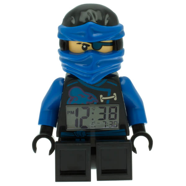LEGO Ninjago Sky Pirates Jay Mini Figure Alarm Clock | IWOOT