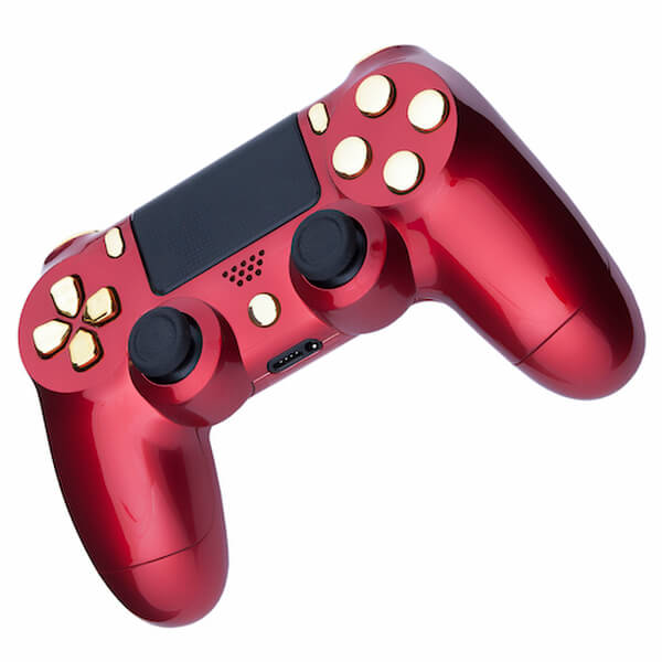 Custom Controllers PlayStation DualShock 4 Custom Controller - Crimson ...