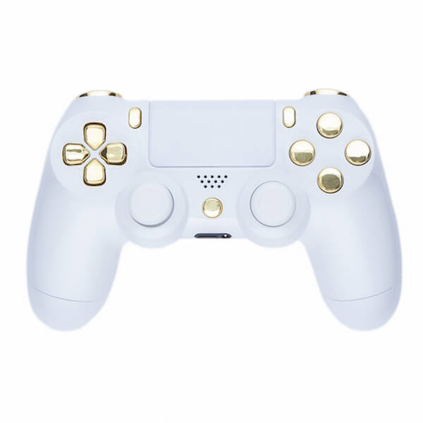 Manette Sony Playstation 4 Dualshock 4 - Blanc/Or Games Accessories ...