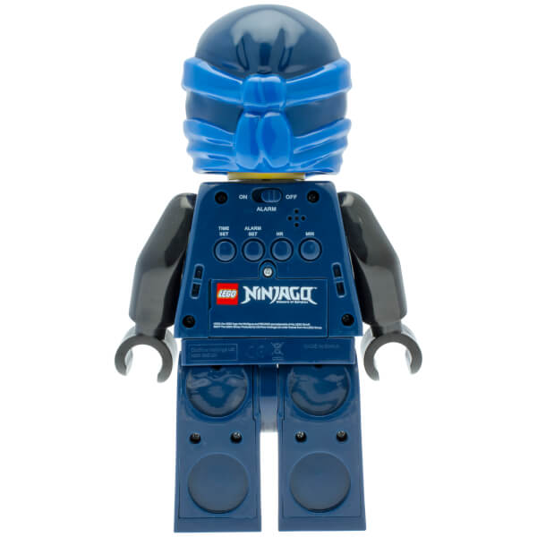 LEGO Ninjago: Time Twins Jay Minifigure Clock | IWOOT
