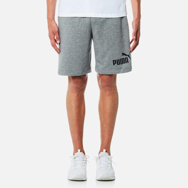 Puma Men's Essential No.1 Sweat Shorts - Medium Grey Heather Mens ... Puma Men's Essential No.1 Sweat Shorts - Medium Grey Heather Mens ...
