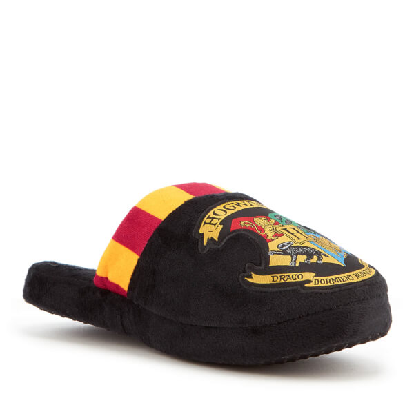 Harry Potter Women's Hogwarts Slippers - Black Clothing | Zavvi Australia
