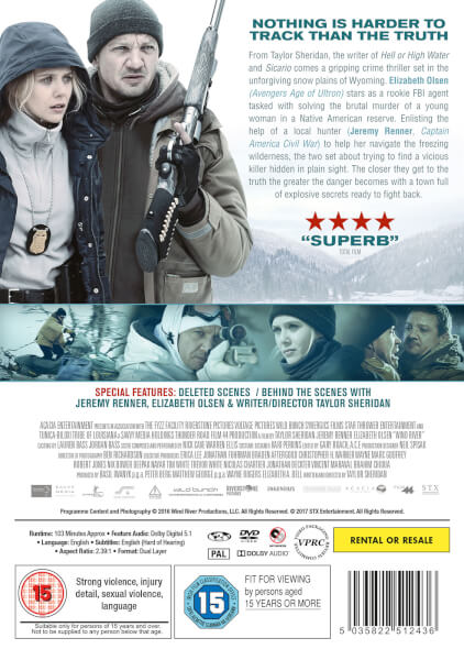 Wind River (STX) DVD | Zavvi