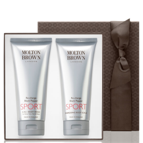 Molton Brown Men's Re-Charge Black Pepper Sport Gift Set | Buy Online ...