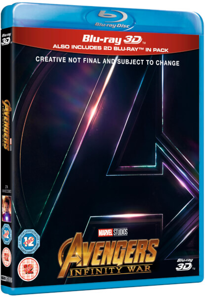 Avengers: Infinity War 3D (Includes 2D Version) Blu-ray | Zavvi