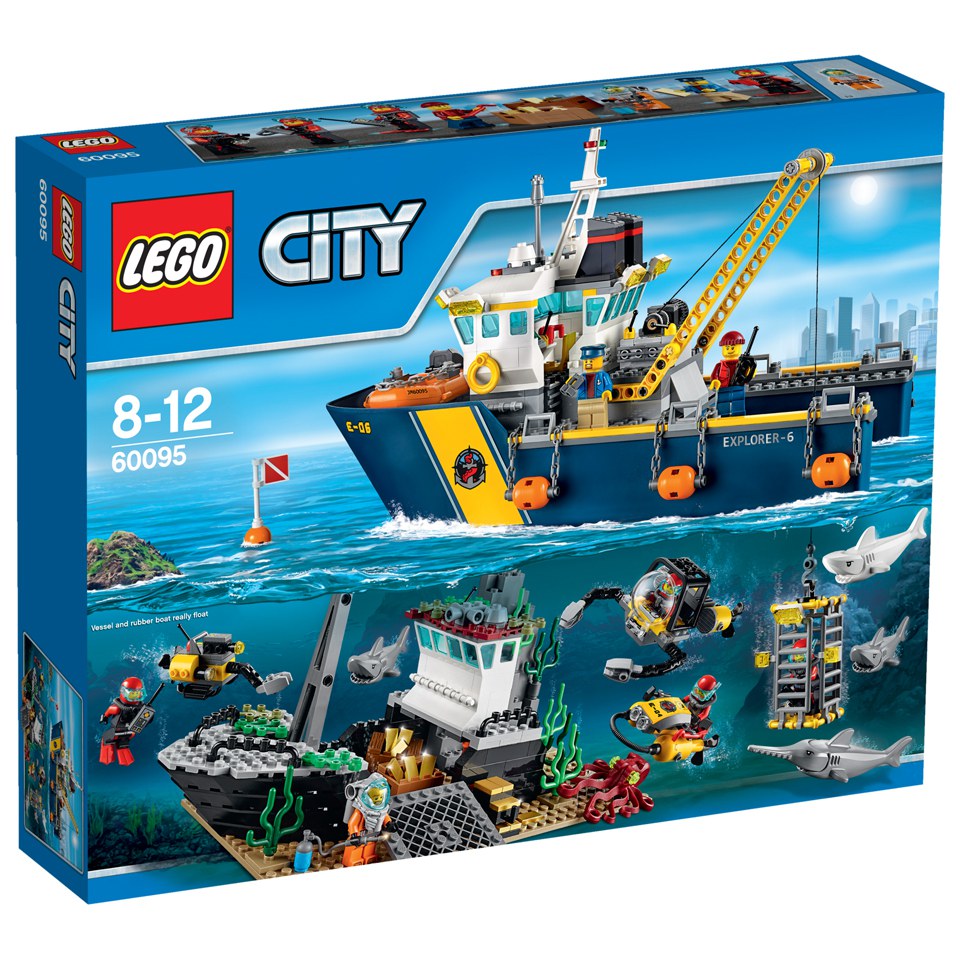 LEGO City: Deep Sea Exploration Vessel (60095) Toys | TheHut.com