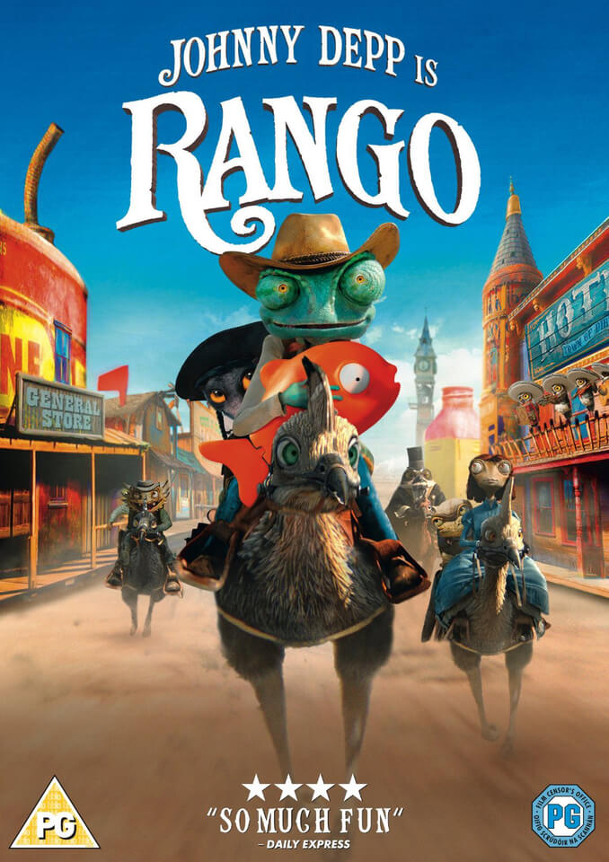 Rango (Re-sleeve) DVD | Zavvi