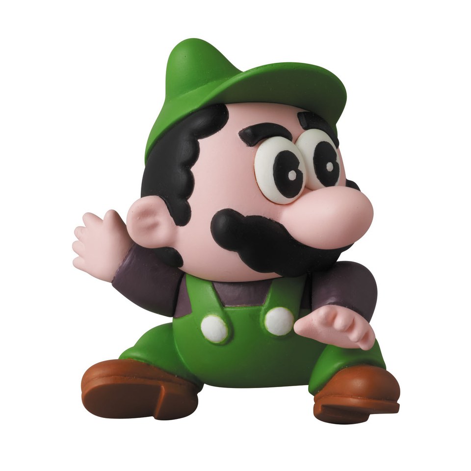 Nintendo Series 2 Mario Bros. Luigi Mini Figure Merchandise | Zavvi
