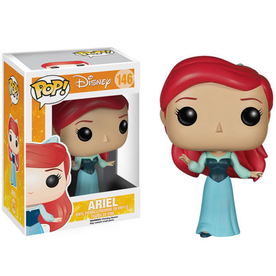 Disney The Little Mermaid Ariel Blue Dress Pop! Vinyl Figure ...