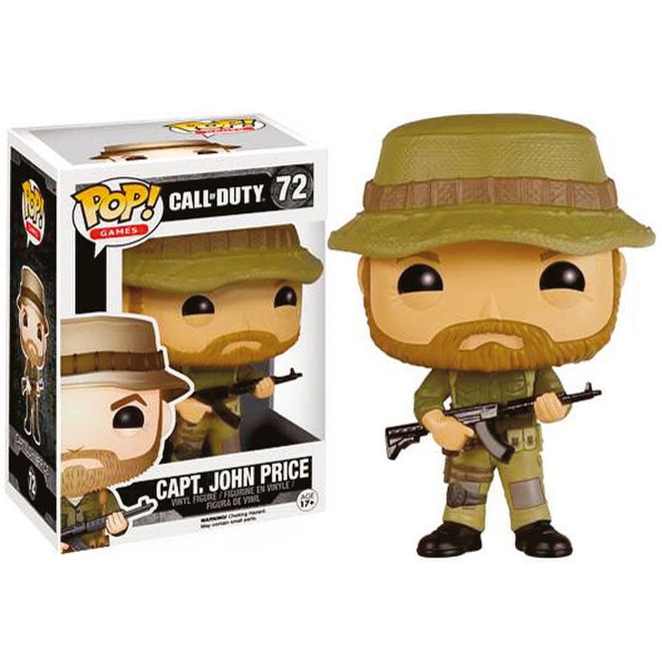 Call of Duty Captain John Price Pop! Vinyl Figure Merchandise | Zavvi.com