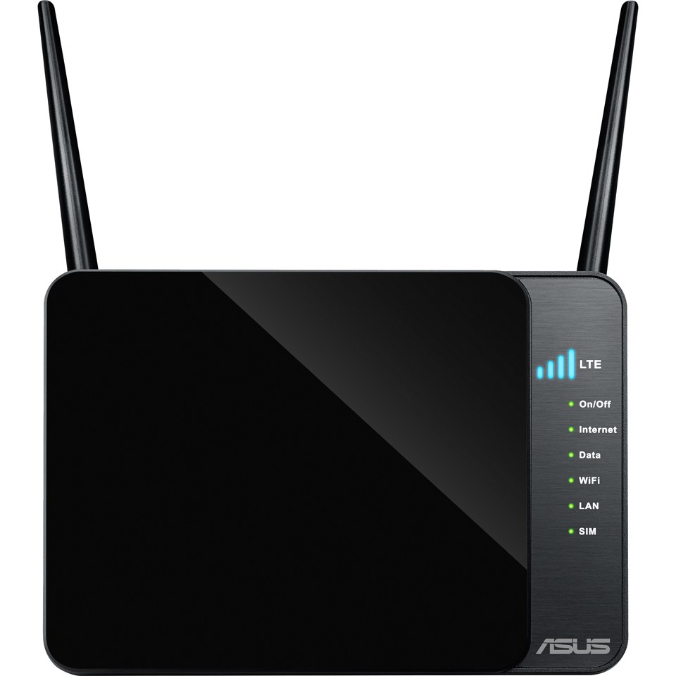 ASUS 4G-N12 N300 LTE Modem Router, 3G/4G Support Computing | Zavvi