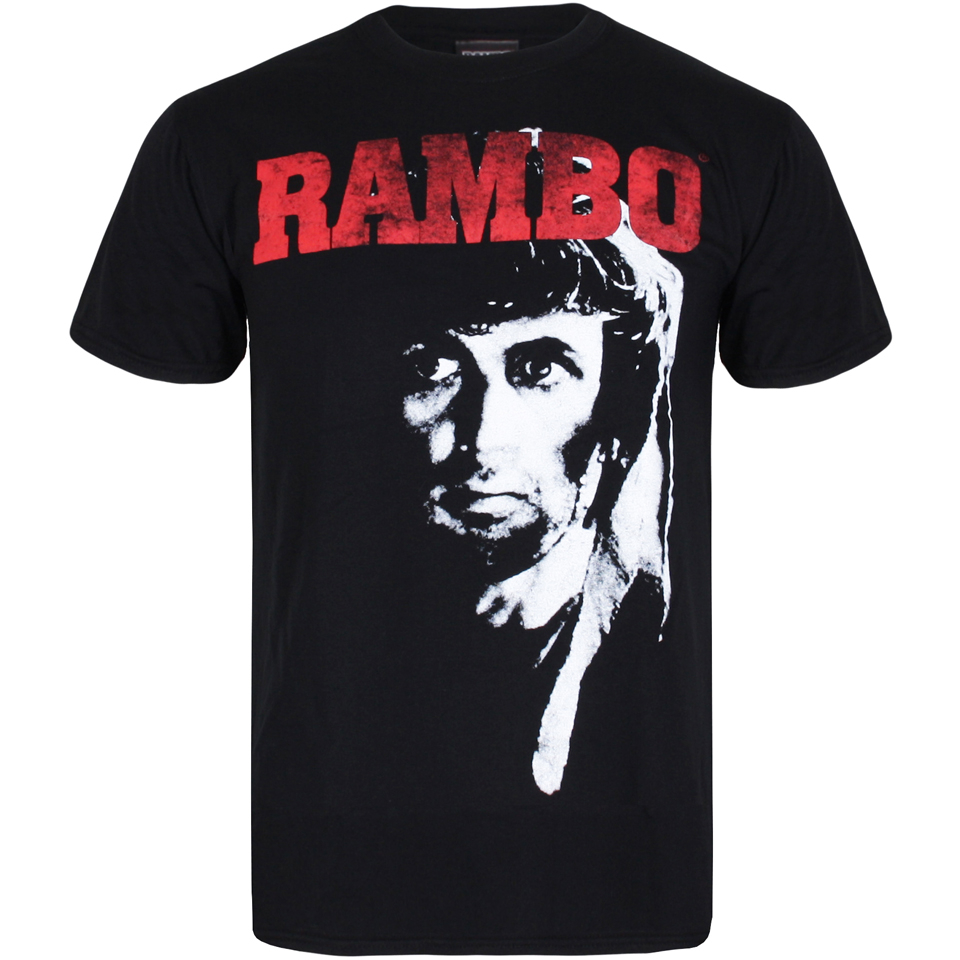 Rambo 2 Men's T-Shirt - Black Merchandise | Zavvi