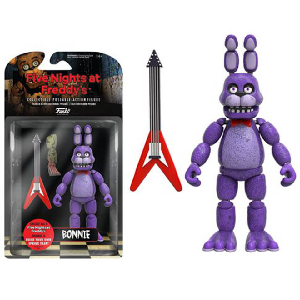 Five Nights At Freddy's Bonnie 5 Inch Action Figure Merchandise - Zavvi UK