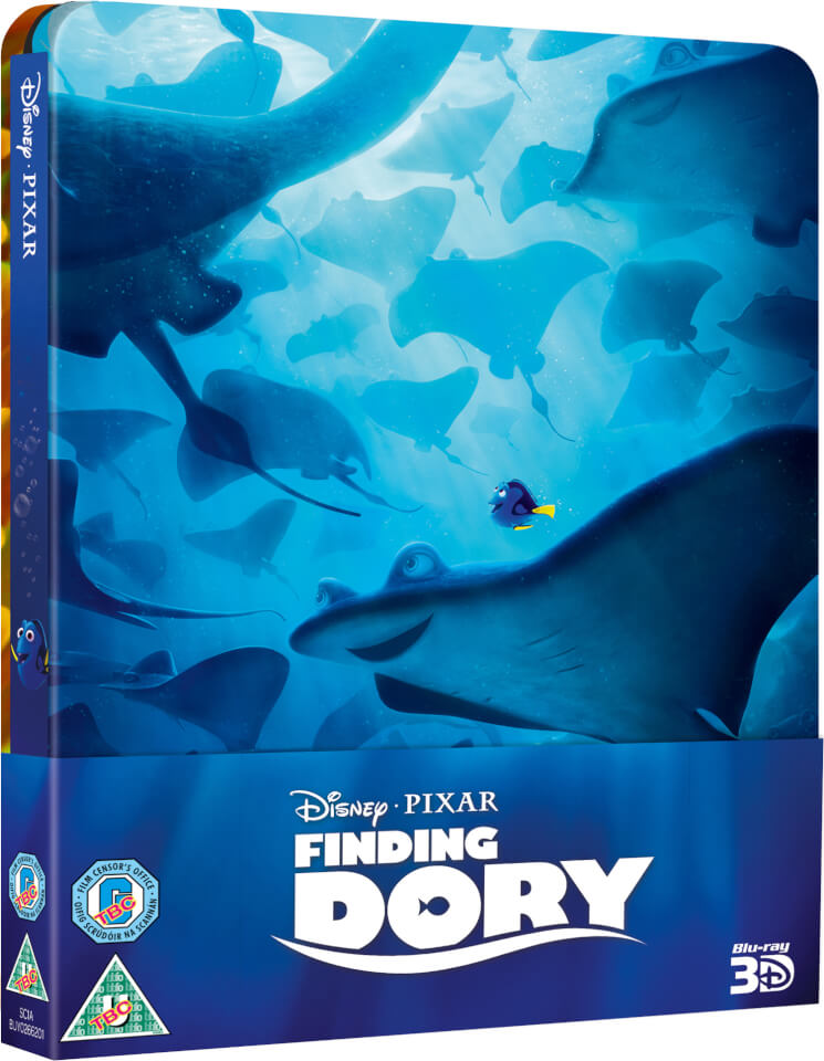 Finding Dory 3D (Includes 2D Version) - Zavvi Exclusive Limited Edition Steelbook Blu-ray | Zavvi