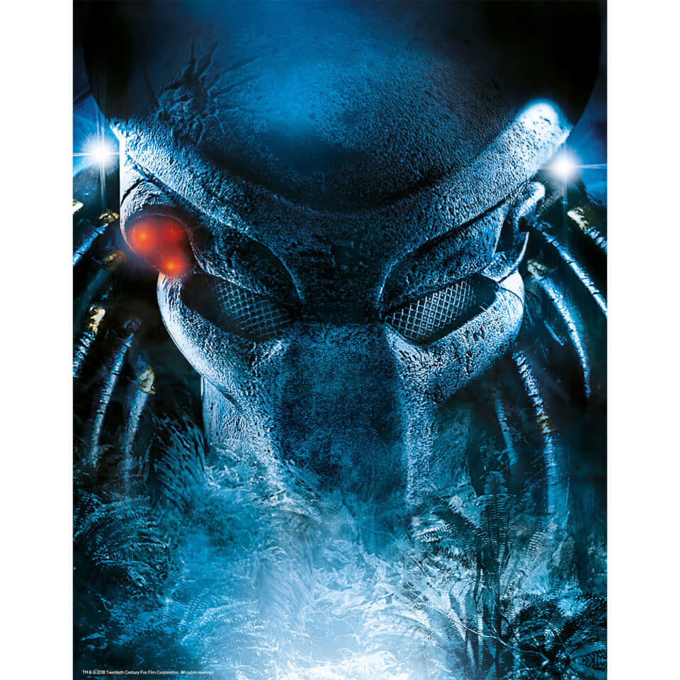 Predator Close-Up Limited Edition Art Print Homeware - Zavvi UK
