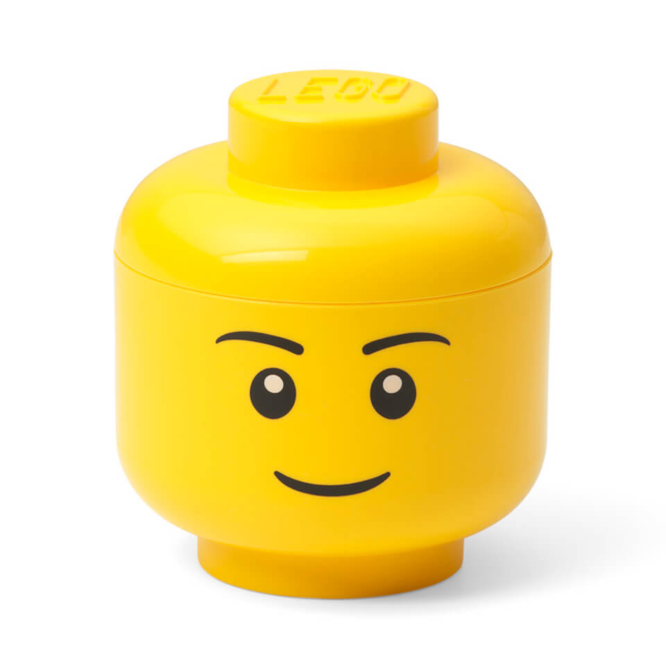 LEGO Storage Mini Head - Boy - IWOOT UK