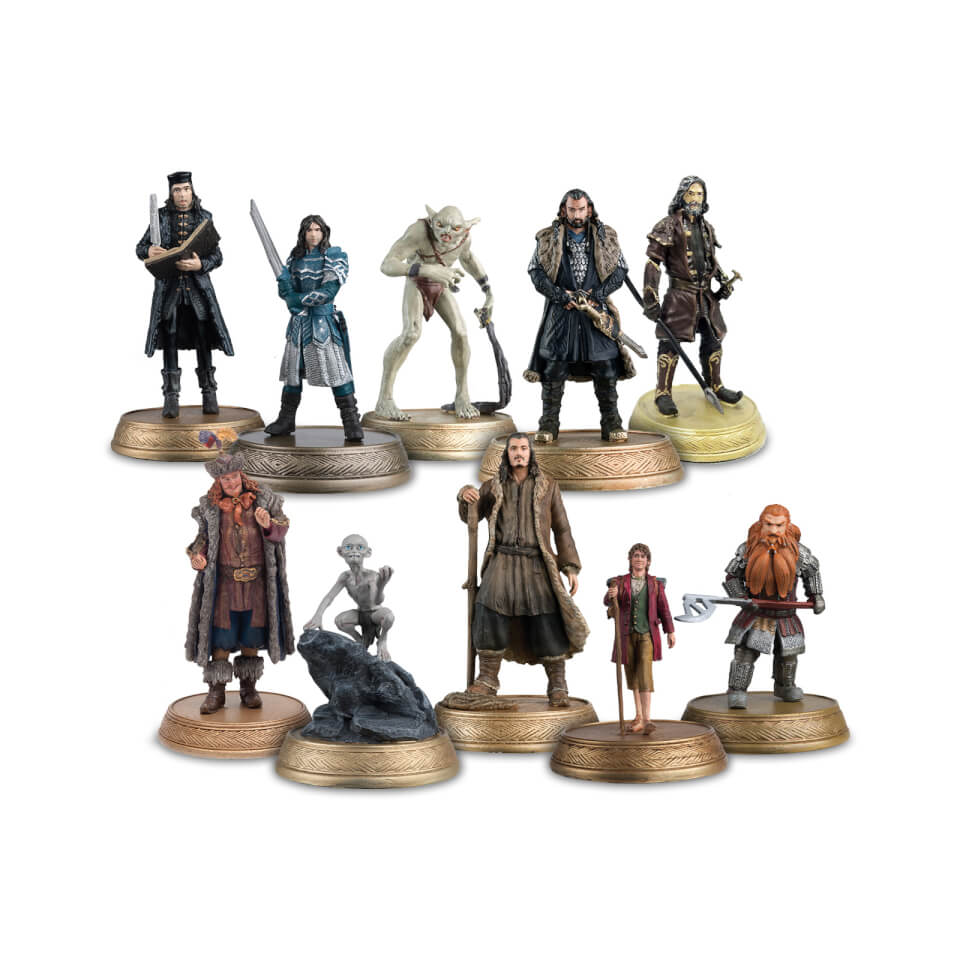 The Hobbit Collector's Complete Set of 11 Figures Merchandise - Zavvi UK