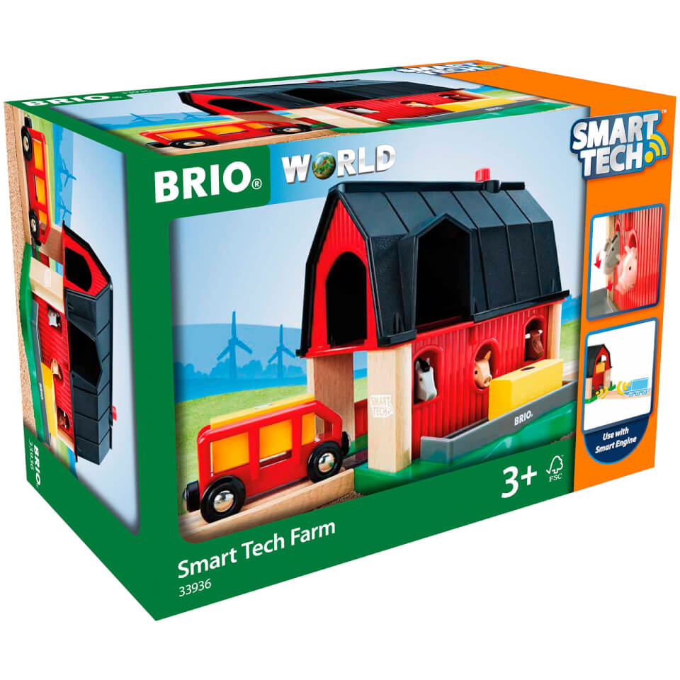 Brio Smart Tech - Railway Farm Barn Toys - Zavvi UK