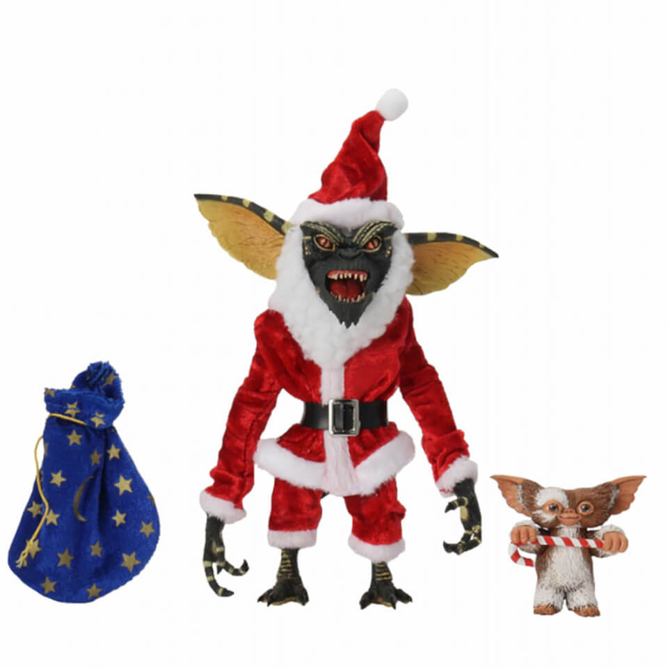 NECA Gremlins Santa Stripe and Gizmo 7 Inch Scale Action Figure Set ...