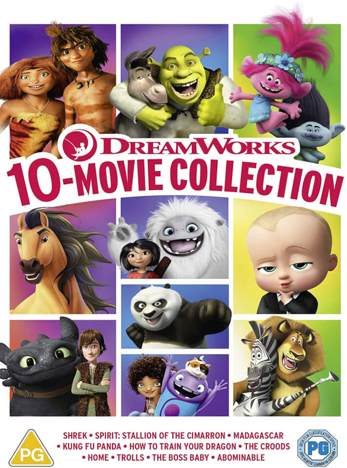 Dreamworks 10-Movie Collection DVD - Zavvi UK