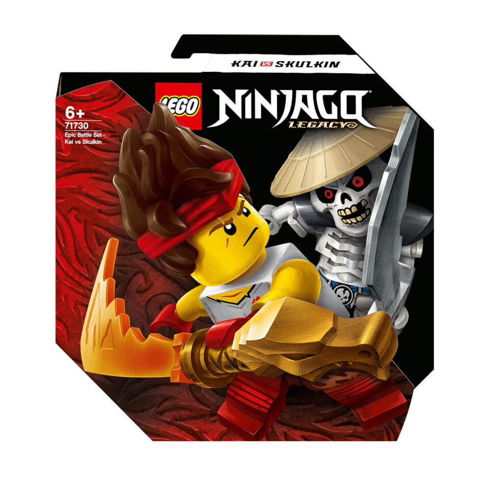 LEGO NINJAGO: Legacy Epic Battle Set – Kai vs. Skulkin (71730) - IWOOT UK