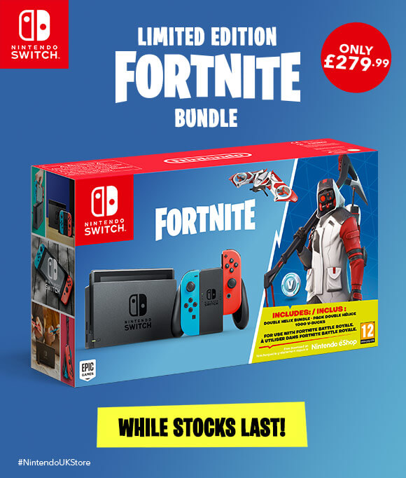 Nintendo: Fortnite - Nintendo Switch Limited Edition Bundle is now ...